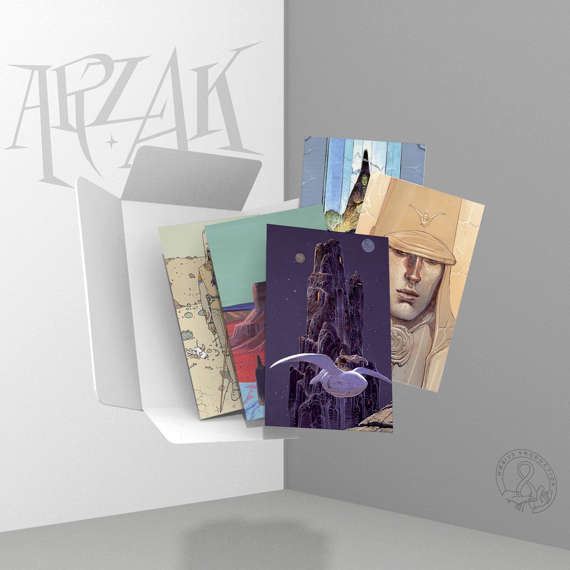 "Arzak l'intemporel" Carnet 18 Cartes Postales