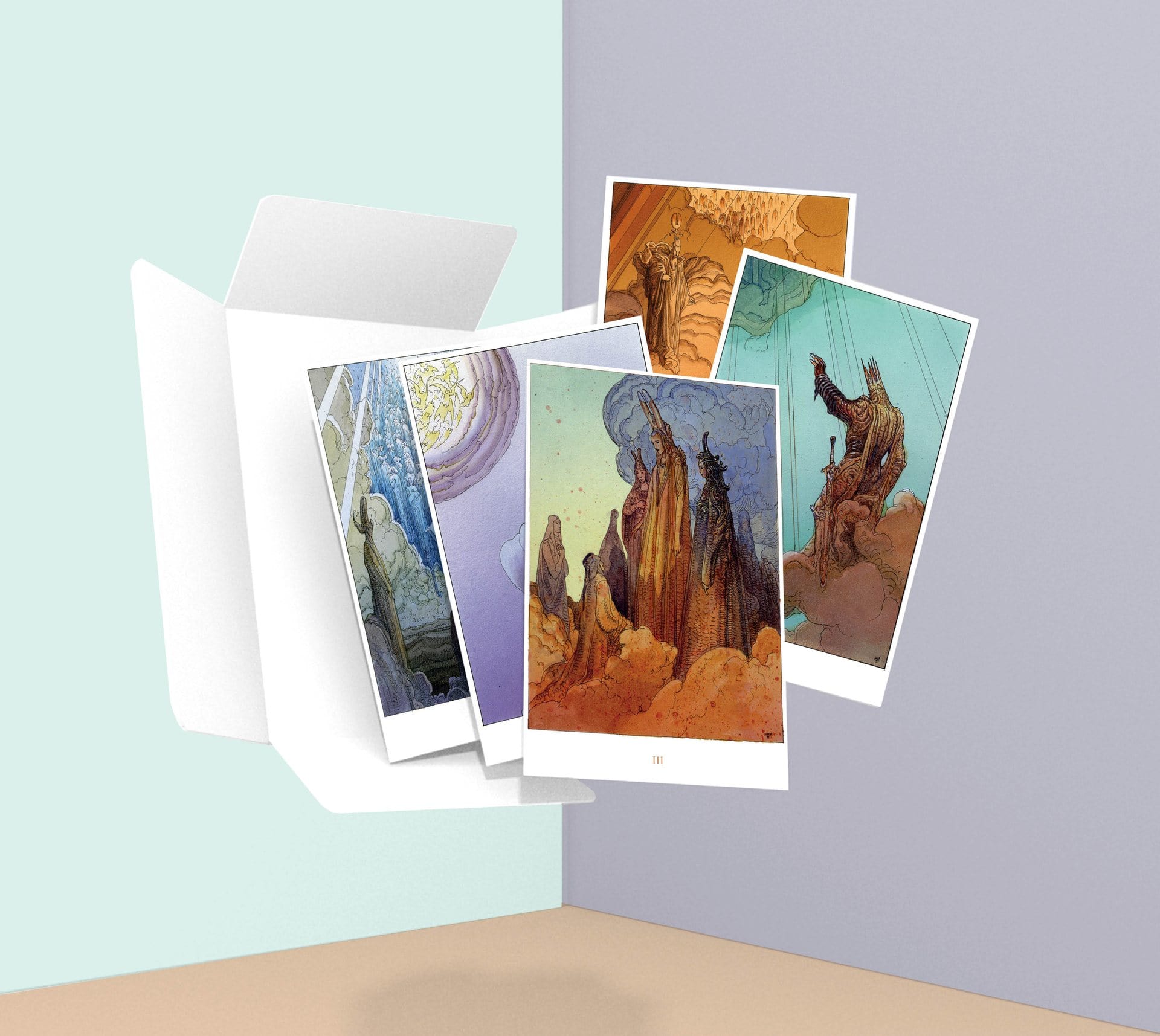 "Paradiso" Carnet 18 cartes postales
